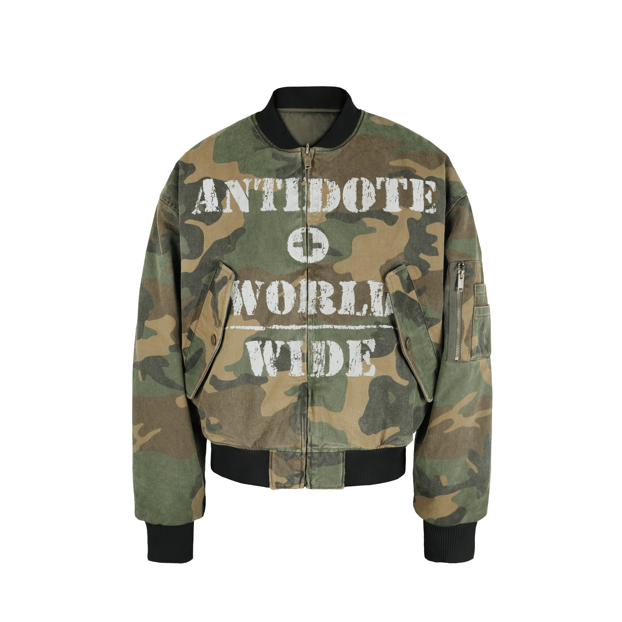 Reversible camouflage jacket